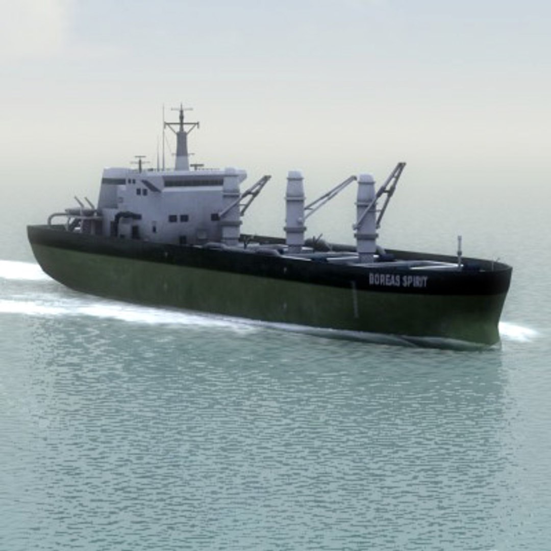 3d Cargo Transport Ship Model