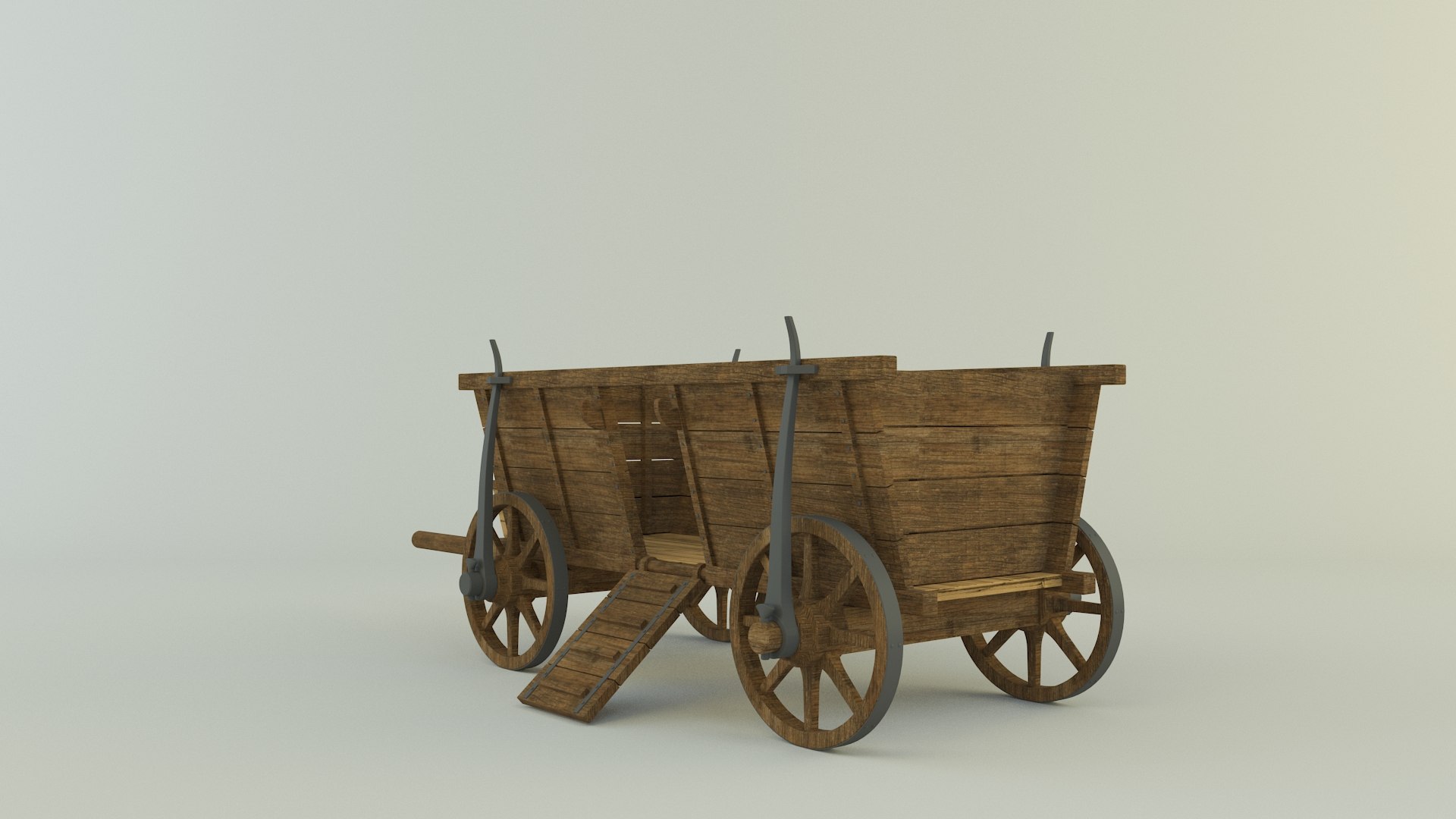 3D Hussites War Wagon 3D Model Model - TurboSquid 2223147