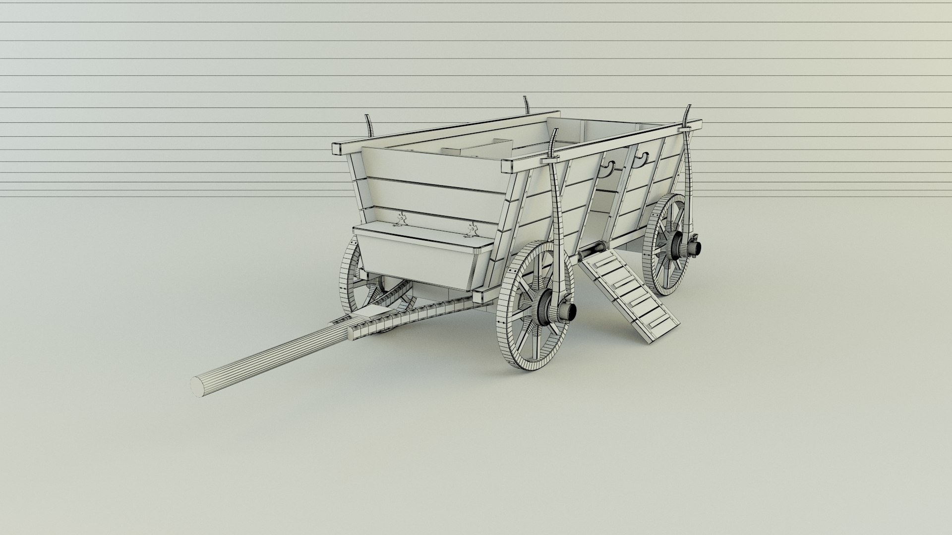3D Hussites War Wagon 3D Model Model - TurboSquid 2223147
