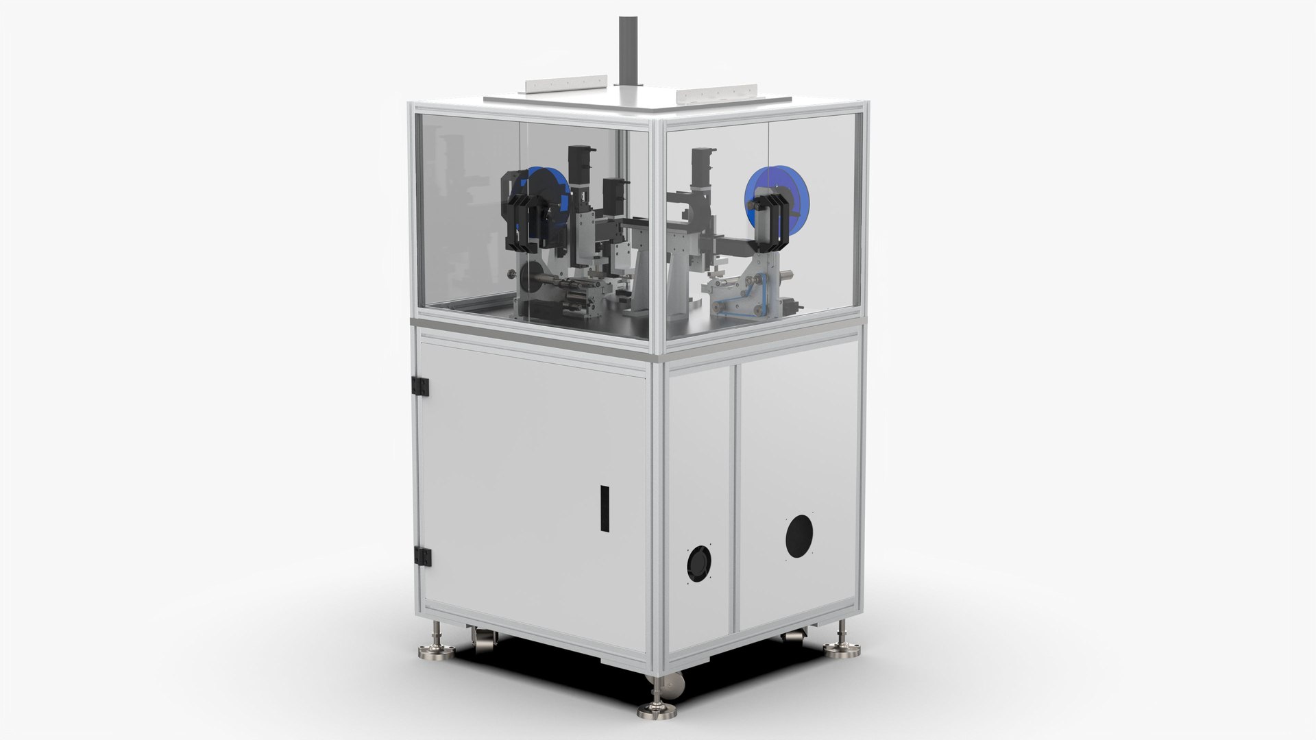 Automatic Label Laminating Machine 3D Model - TurboSquid 2020615