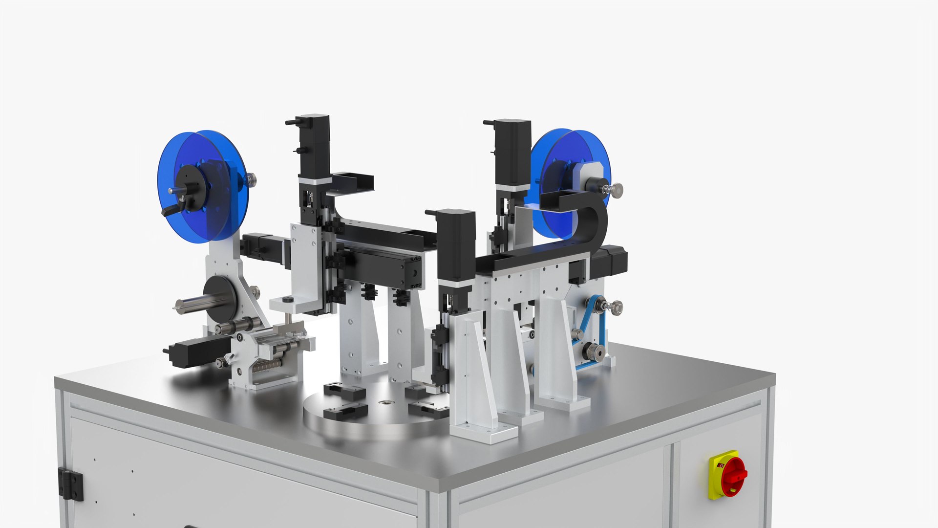 Automatic Label Laminating Machine 3D Model - TurboSquid 2020615