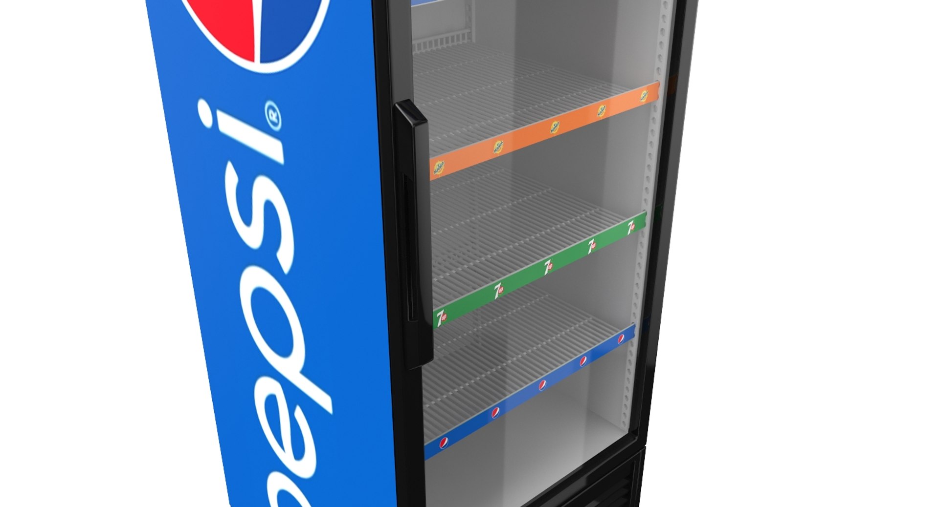 Pepsi display refrigerator 3D - TurboSquid 1309802