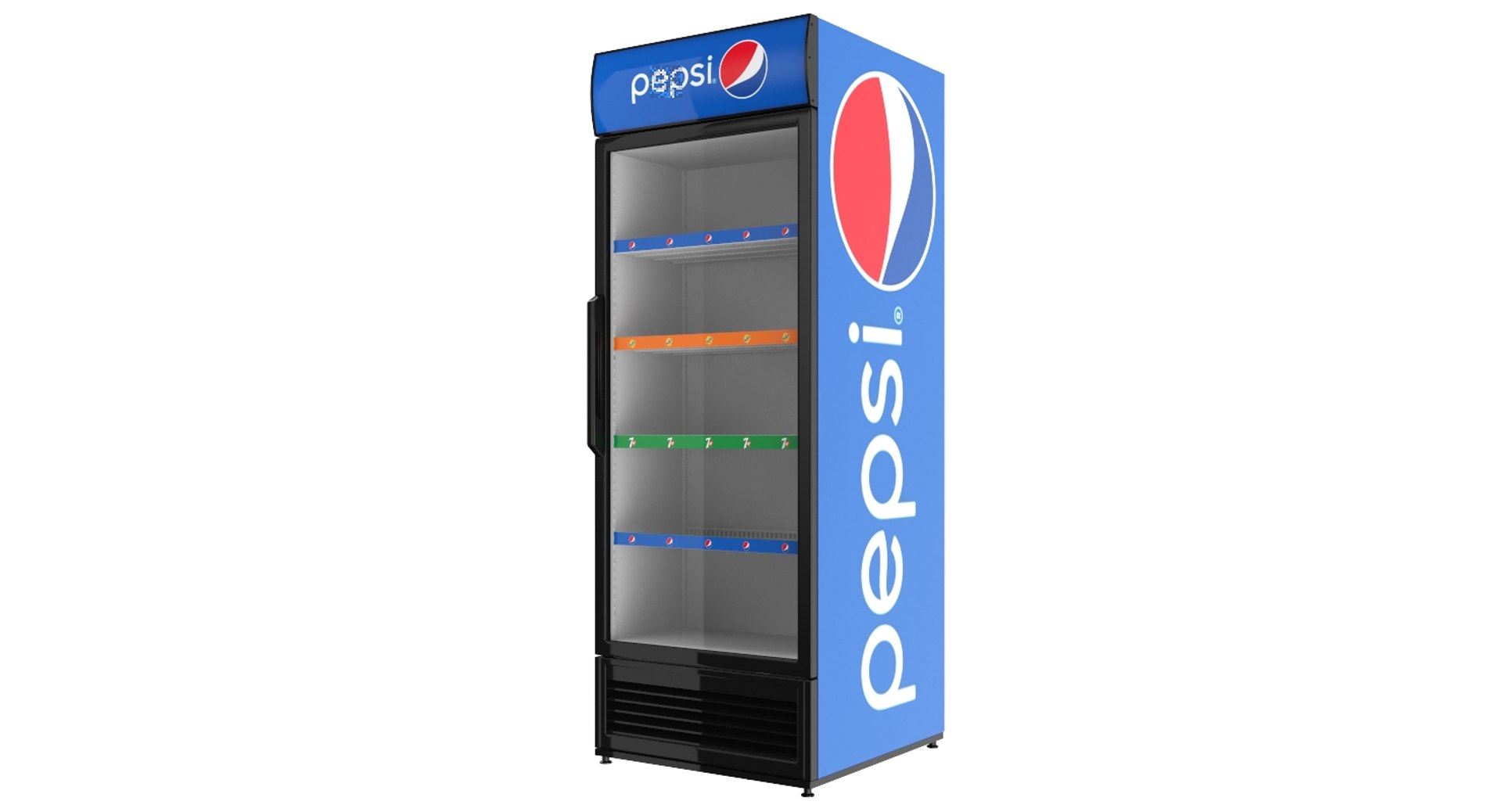 Pepsi display refrigerator 3D - TurboSquid 1309802