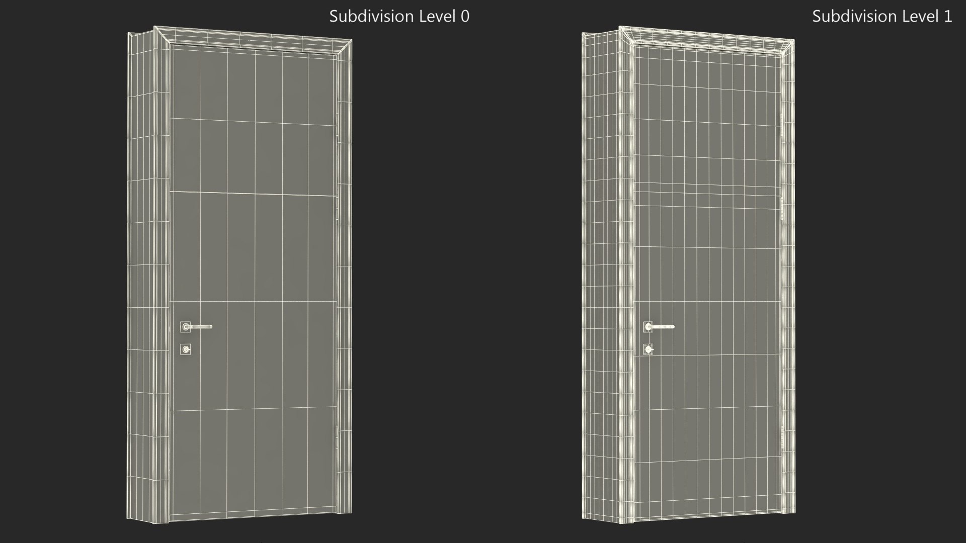 3D Model Classroom Door - TurboSquid 2070464