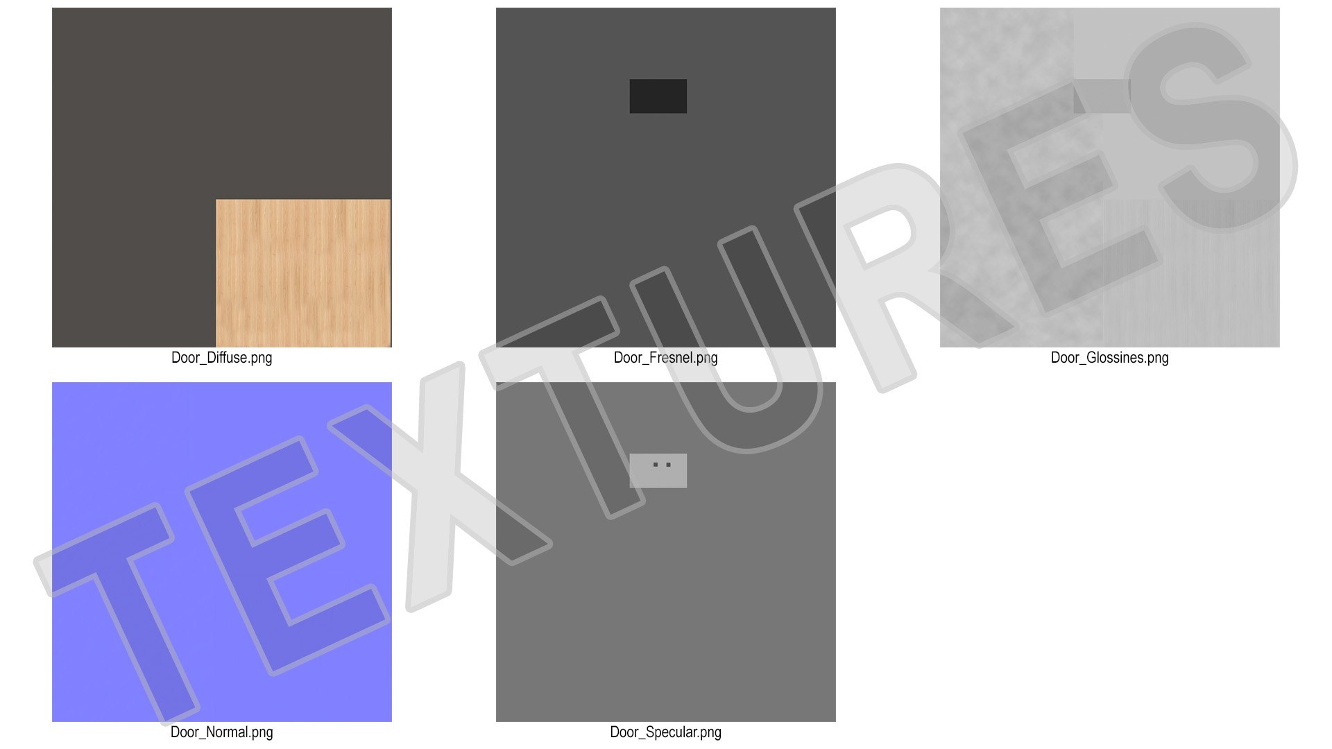 3D Model Classroom Door - TurboSquid 2070464