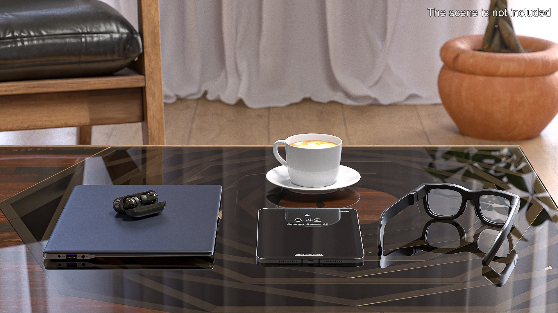 3D Model Augmented Reality Glasses With Tablet And Earbuds - TurboSquid ...