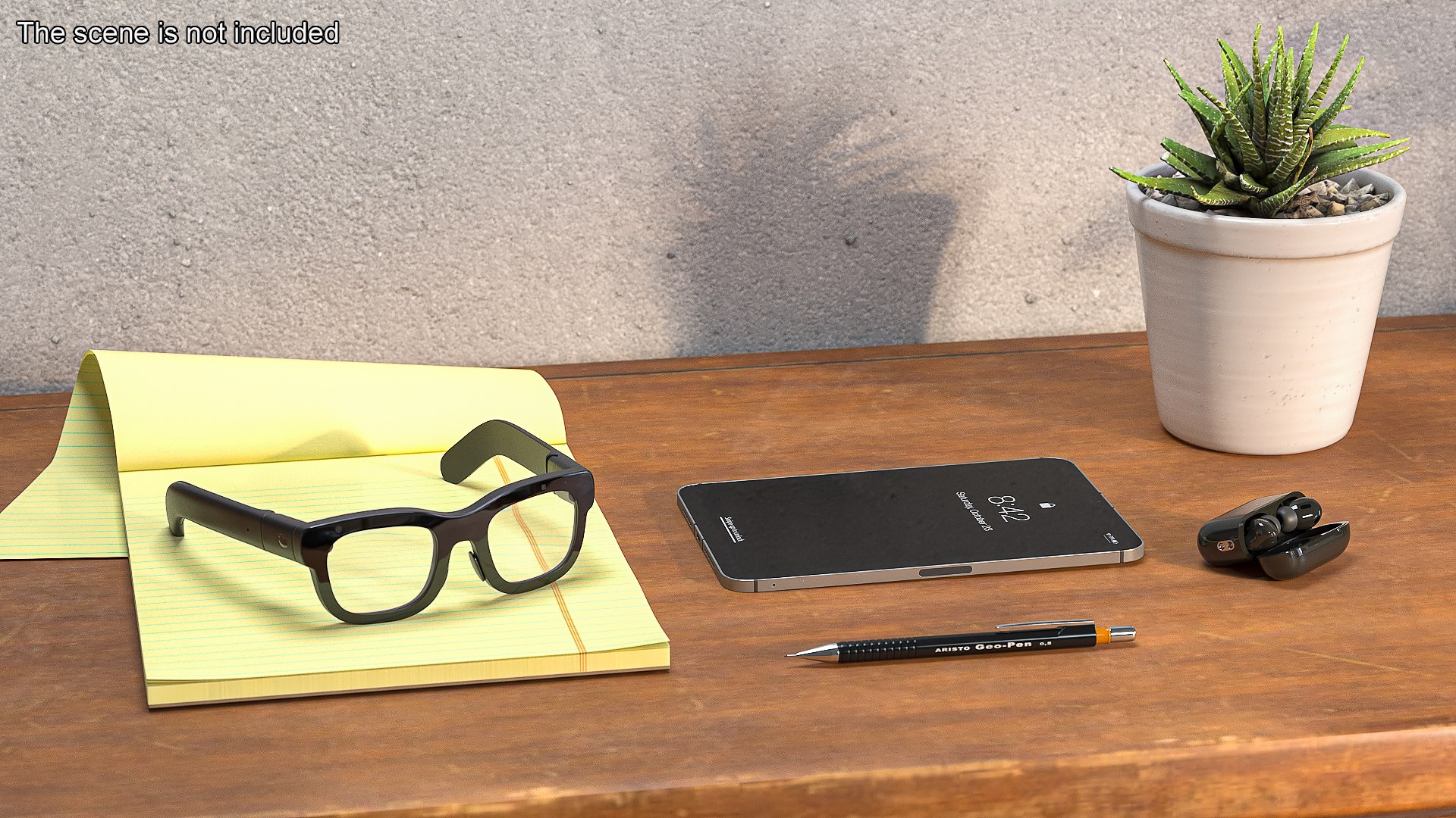 3D Model Augmented Reality Glasses With Tablet And Earbuds - TurboSquid ...