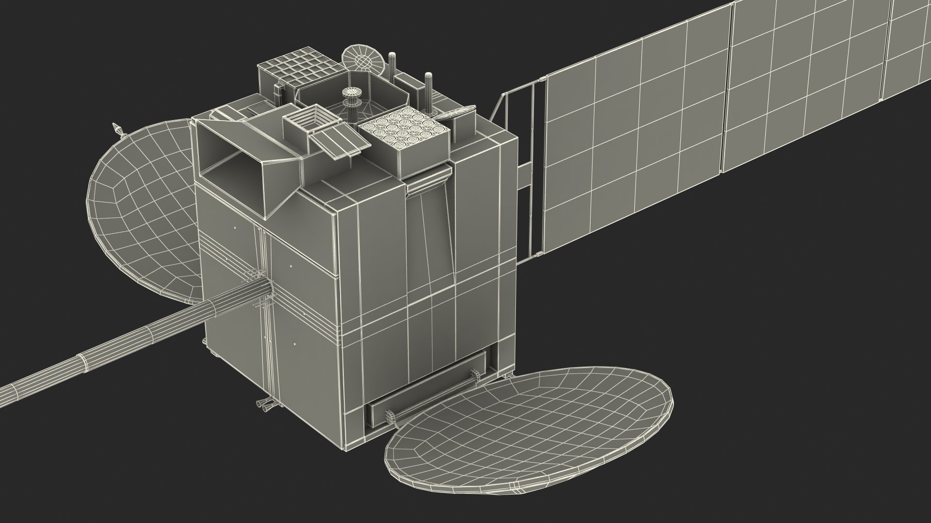 3D Model Multifunctional Transport Satellite - TurboSquid 2386037