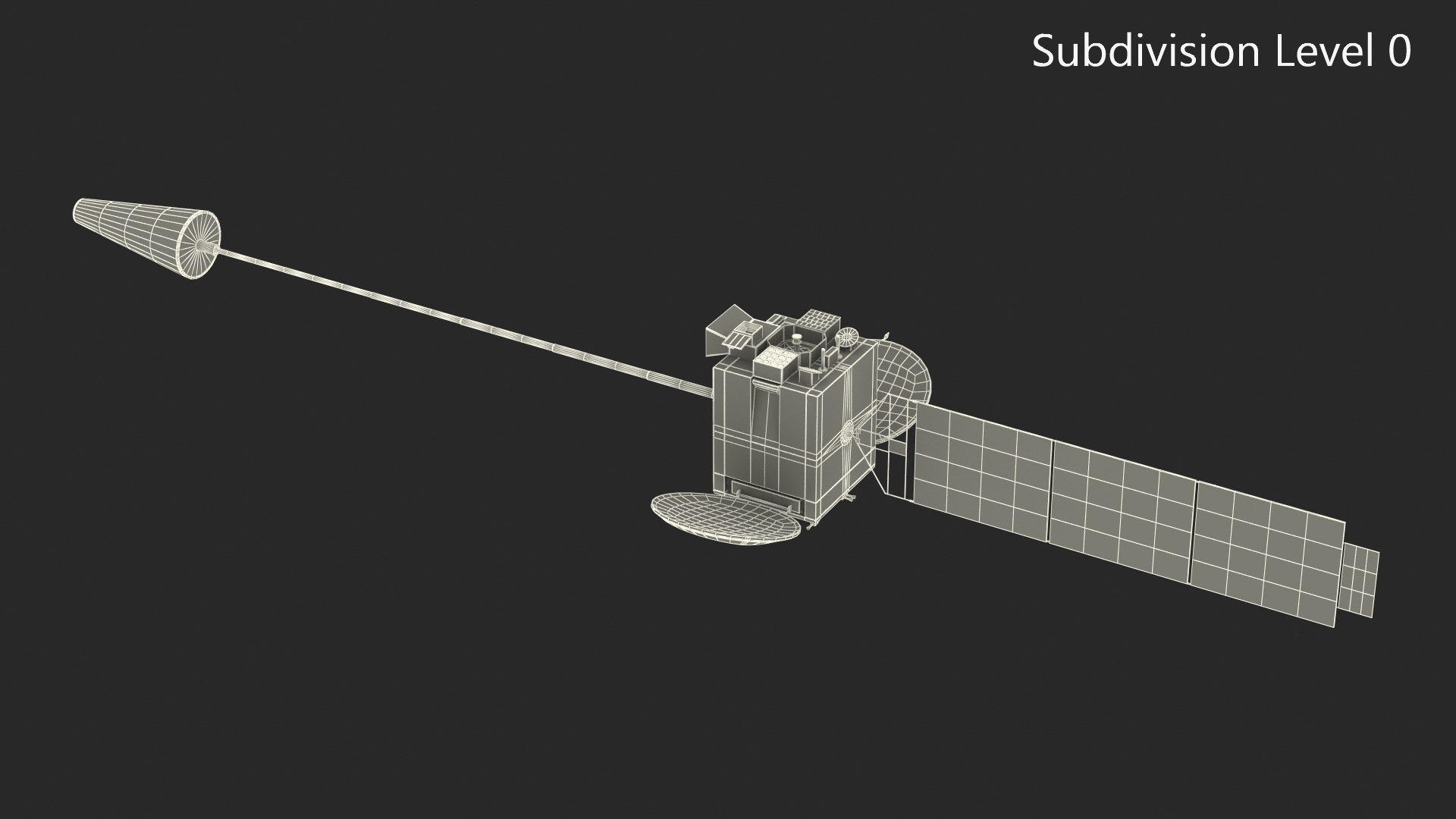 3D Model Multifunctional Transport Satellite - TurboSquid 2386037