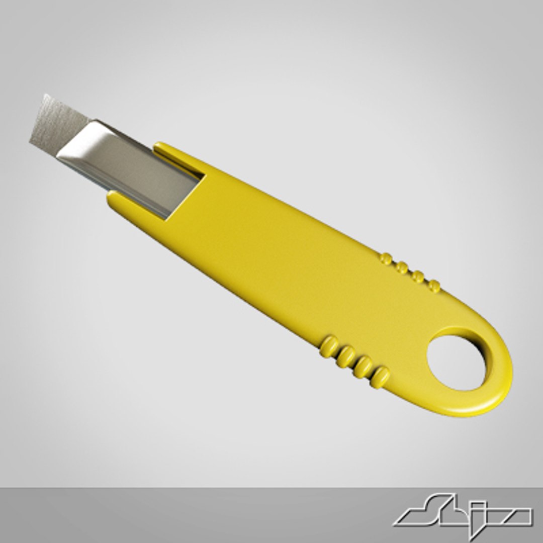 3d Model Paper Cutter Cut