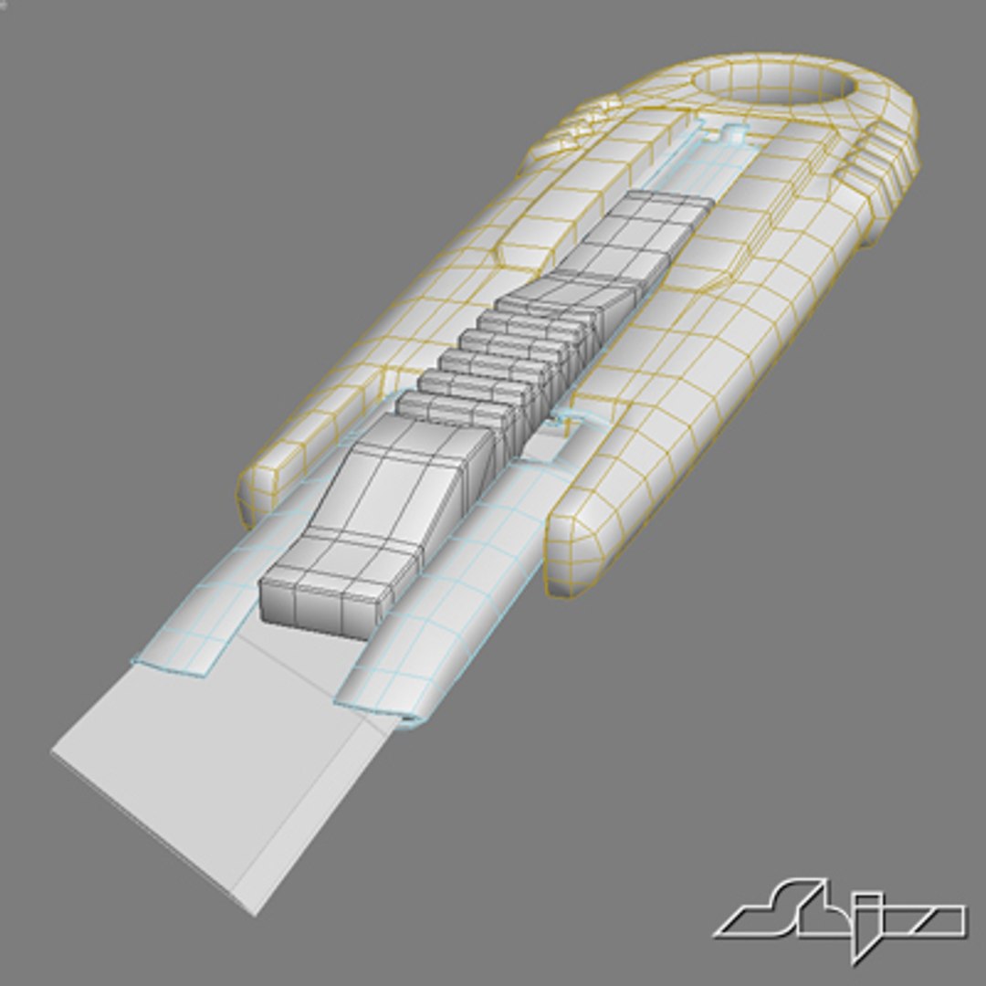 3d Model Paper Cutter Cut