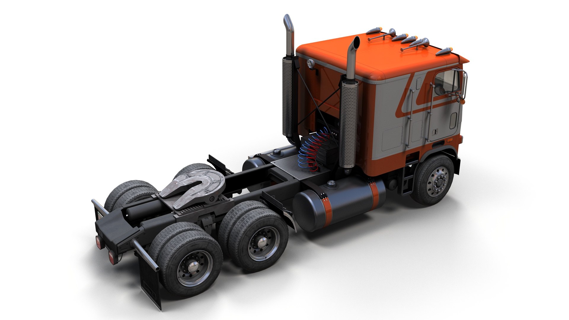 Freightliner FLT Pbr 3D Model - TurboSquid 1980287