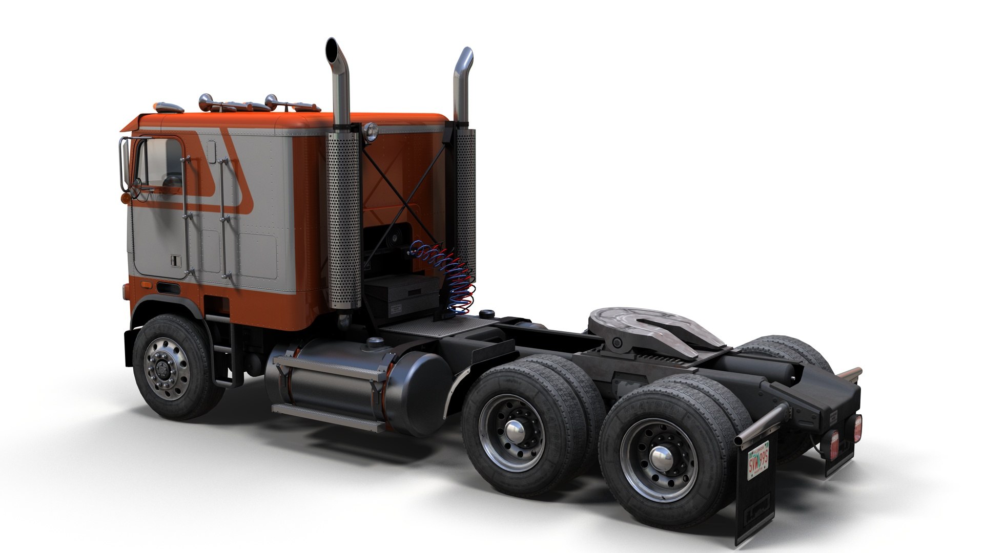 Freightliner FLT Pbr 3D Model - TurboSquid 1980287
