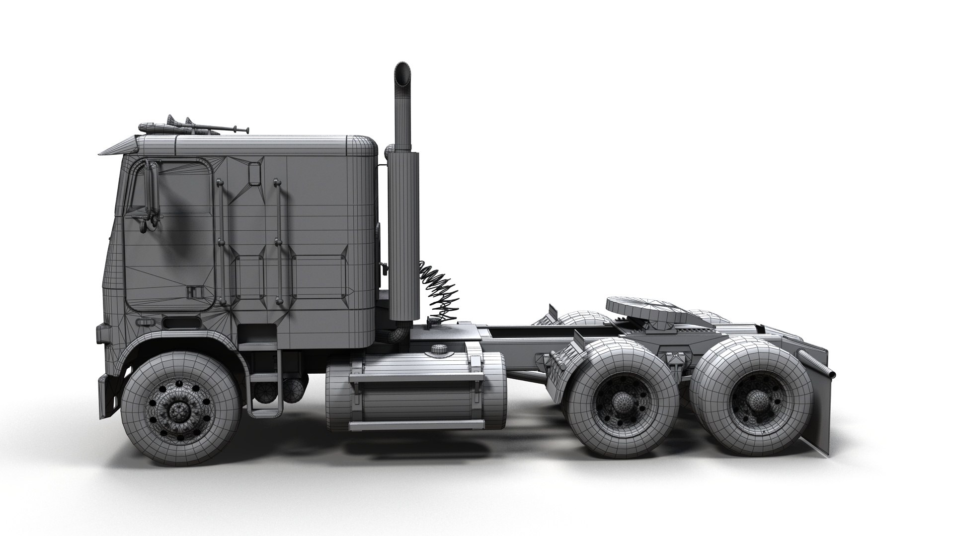 Freightliner FLT pbr 3D model - TurboSquid 1980287