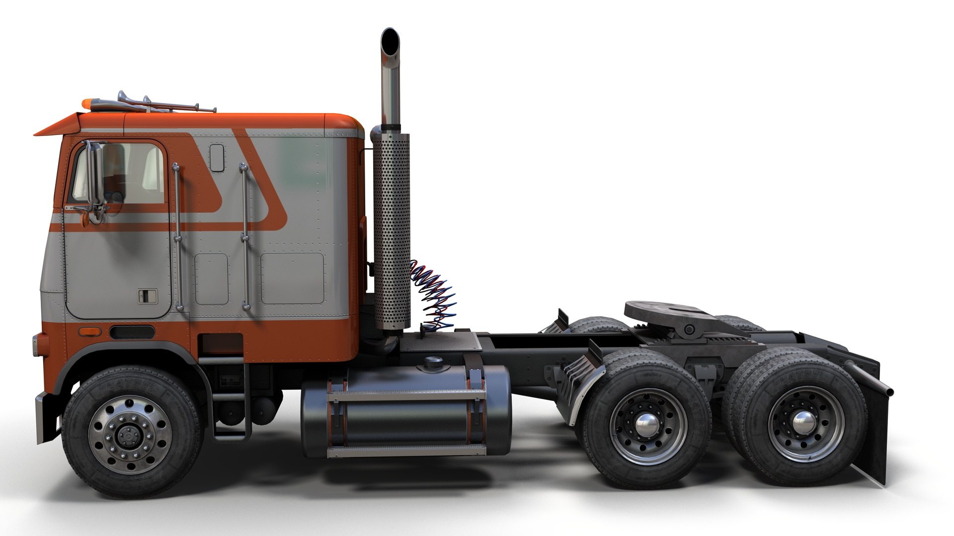 Freightliner FLT Pbr 3D Model - TurboSquid 1980287