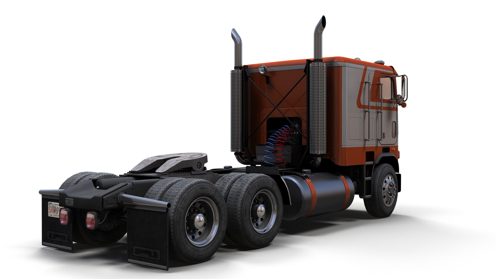 Freightliner FLT pbr 3D model - TurboSquid 1980287