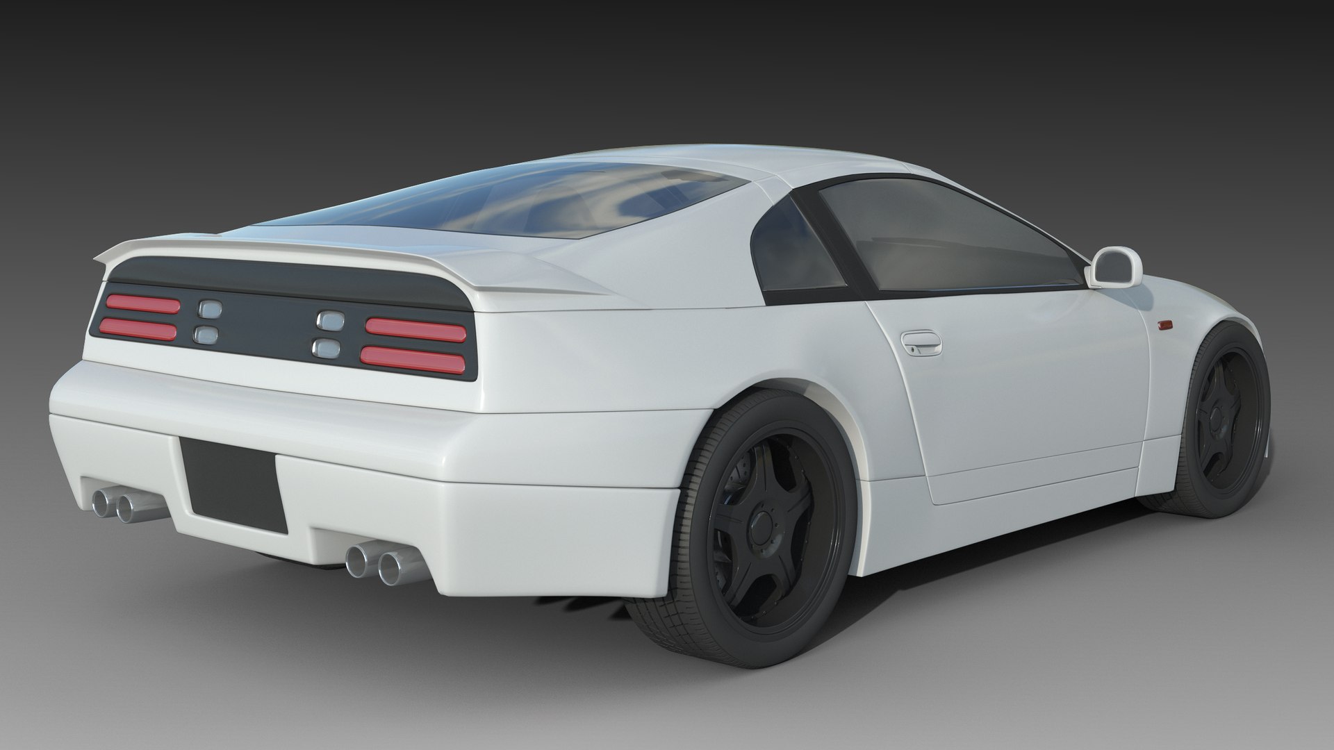 Nissan 300ZX 3D Model - TurboSquid 1878618
