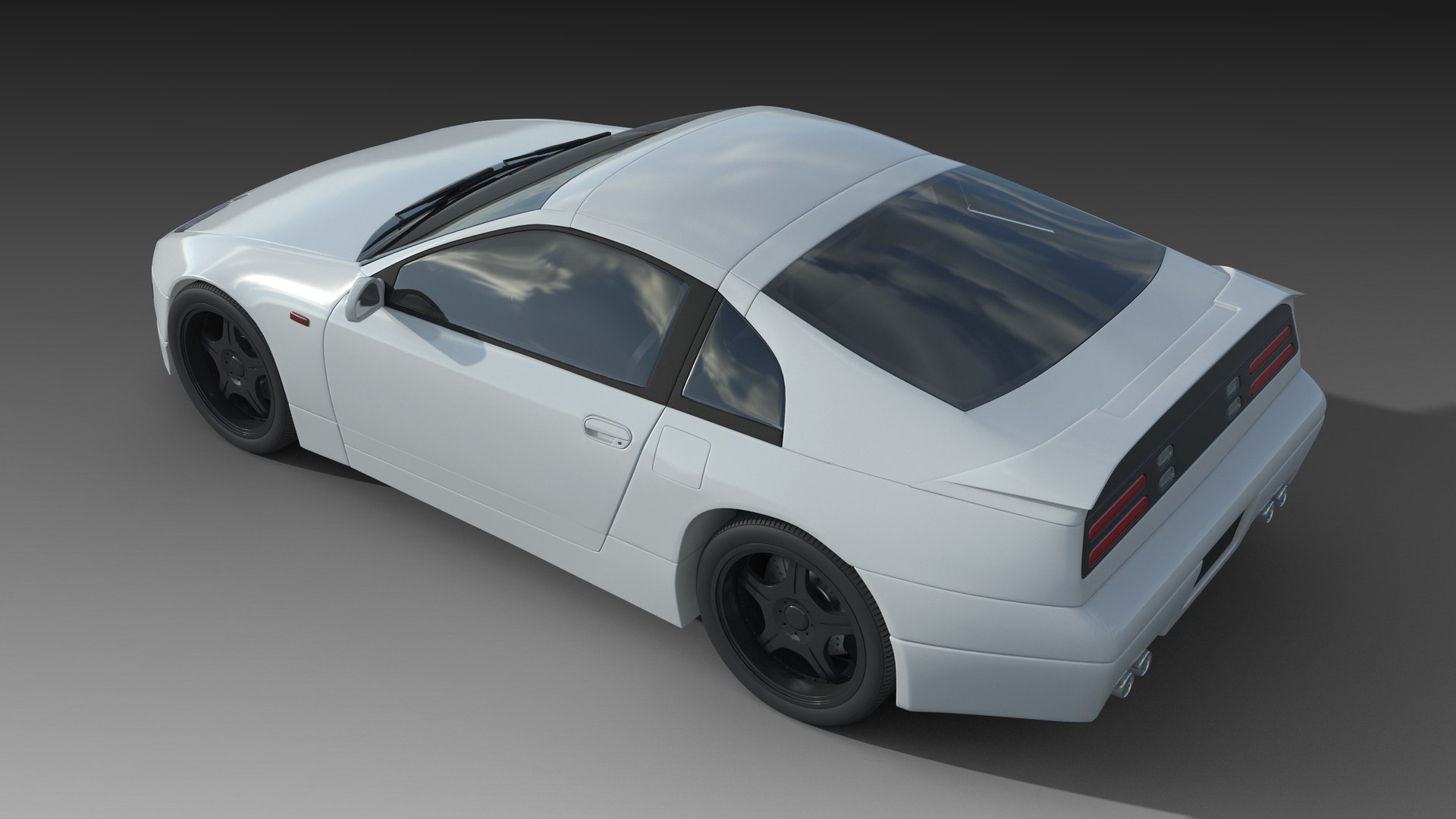 Nissan 300ZX 3D Model - TurboSquid 1878618