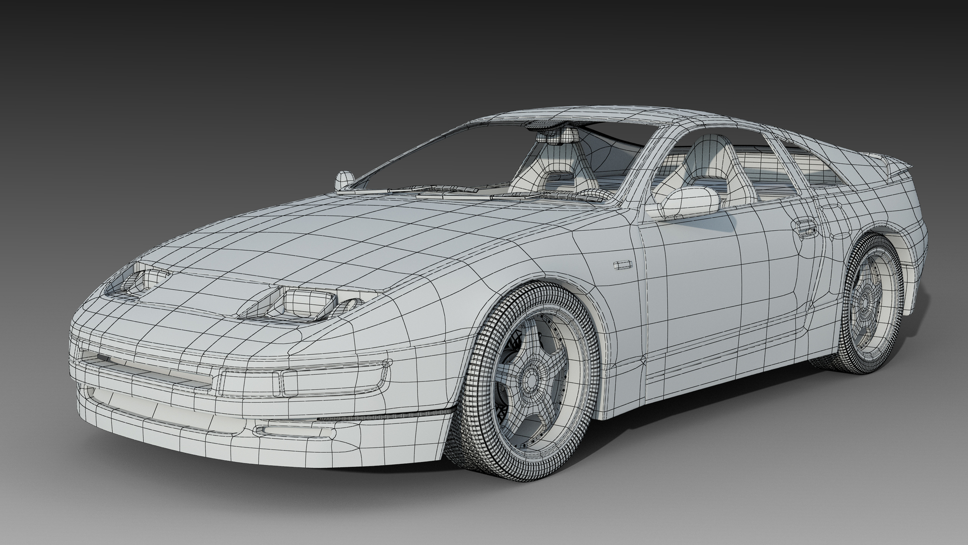 Nissan 300ZX 3D model - TurboSquid 1878618