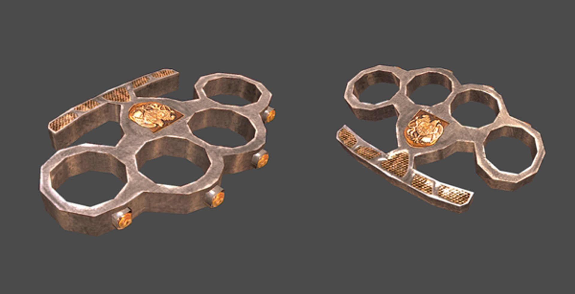 Brass Knucles 3d Model