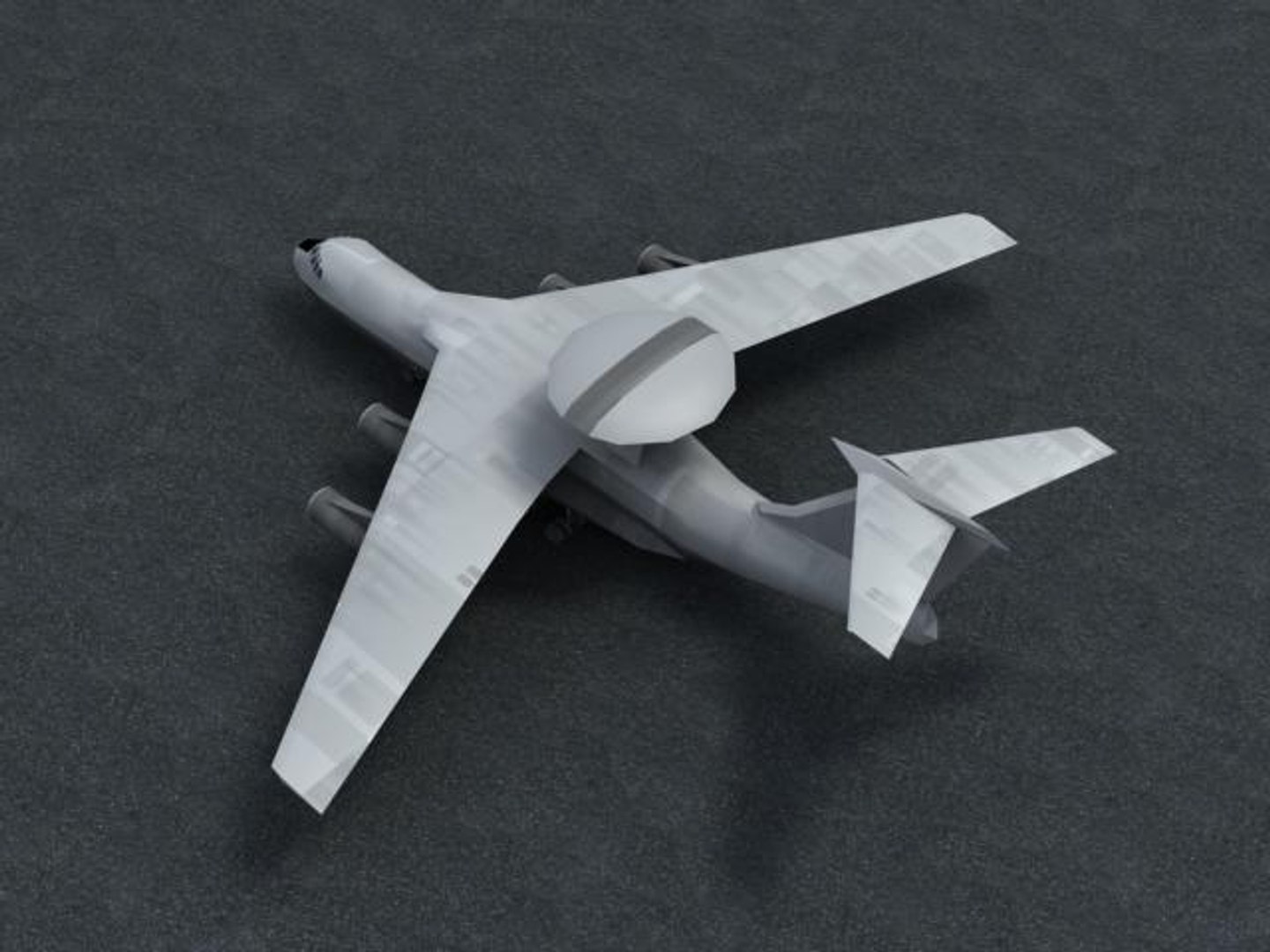 3d a50 mainstay aircraft model