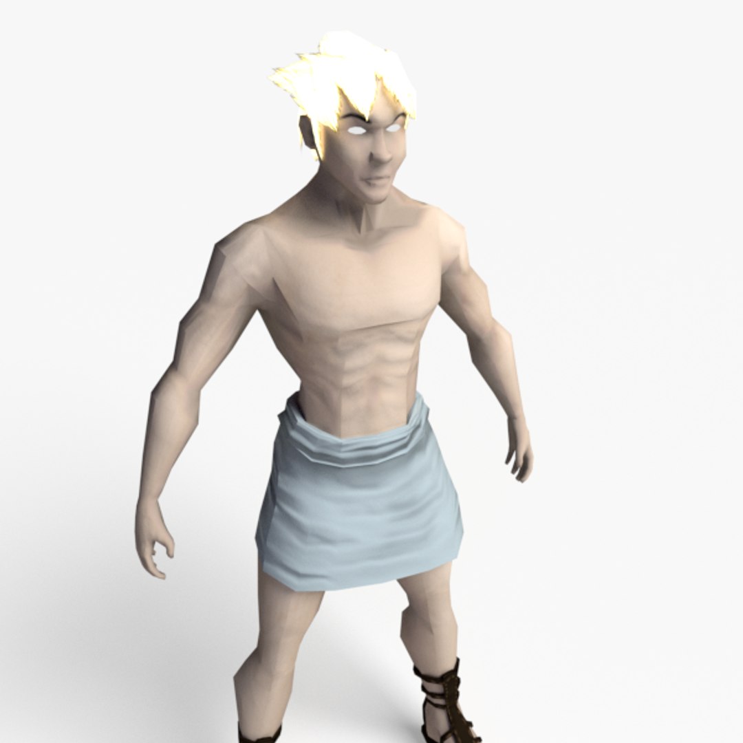 3d Angel Character Games