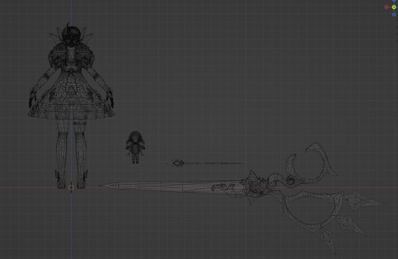 League Of Legends Gwen Model - TurboSquid 1846374