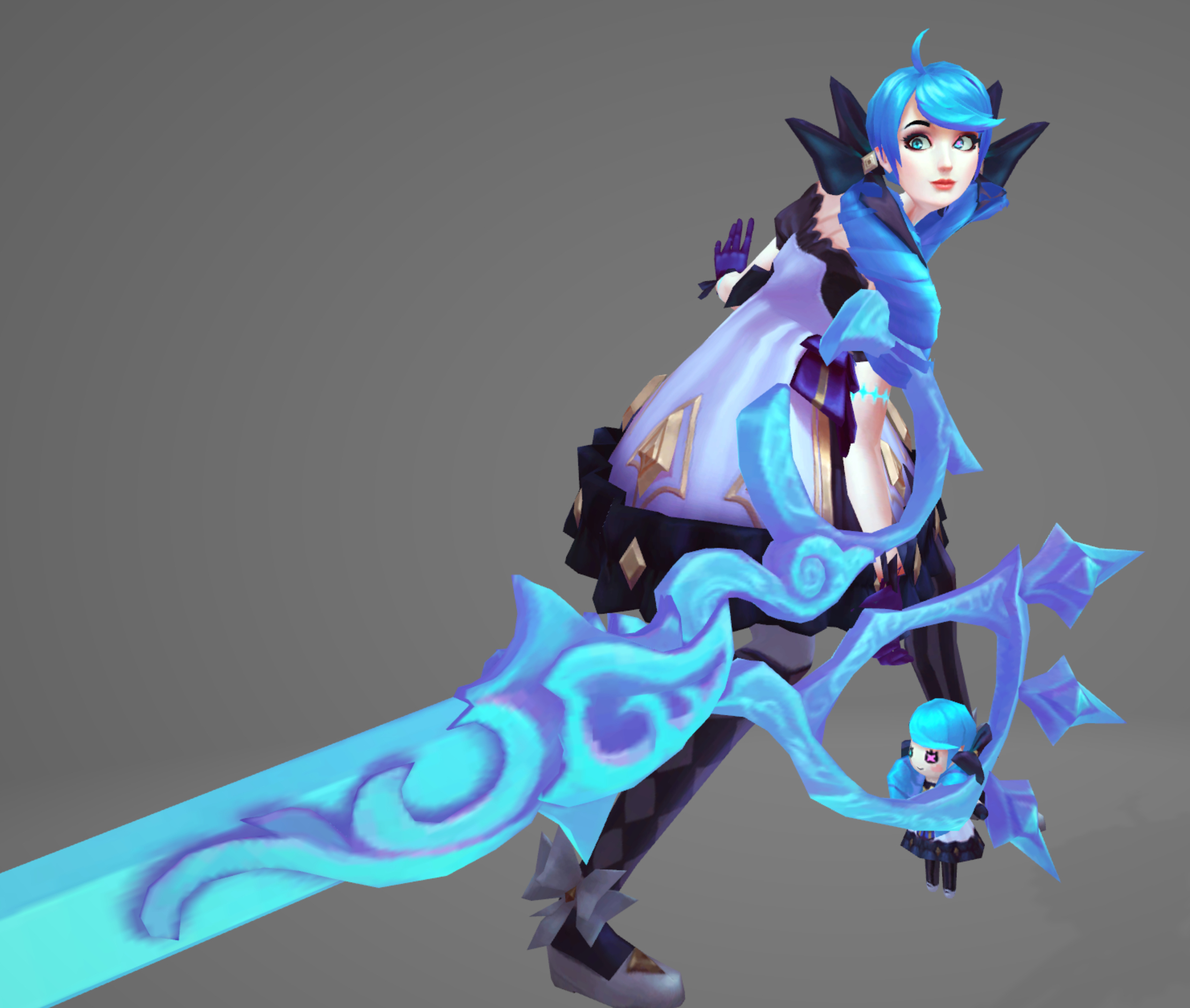 League of legends Gwen model - TurboSquid 1846374