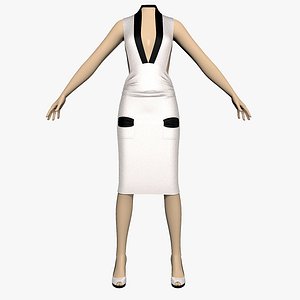 Free Dress 3D Models for Download | TurboSquid