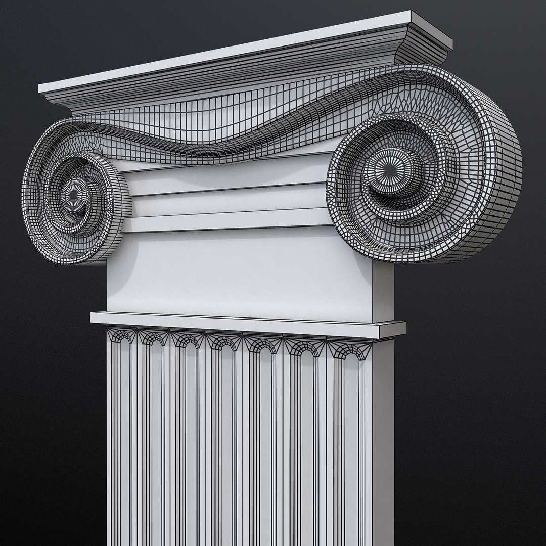 Pilaster 4 3D Model - TurboSquid 1149819