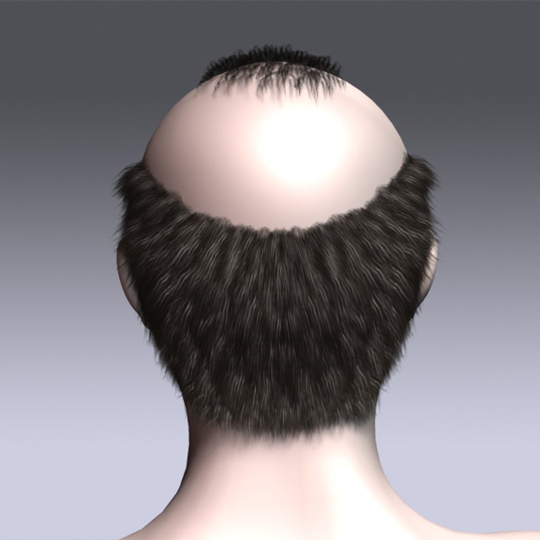 Steven Hair 3d Model