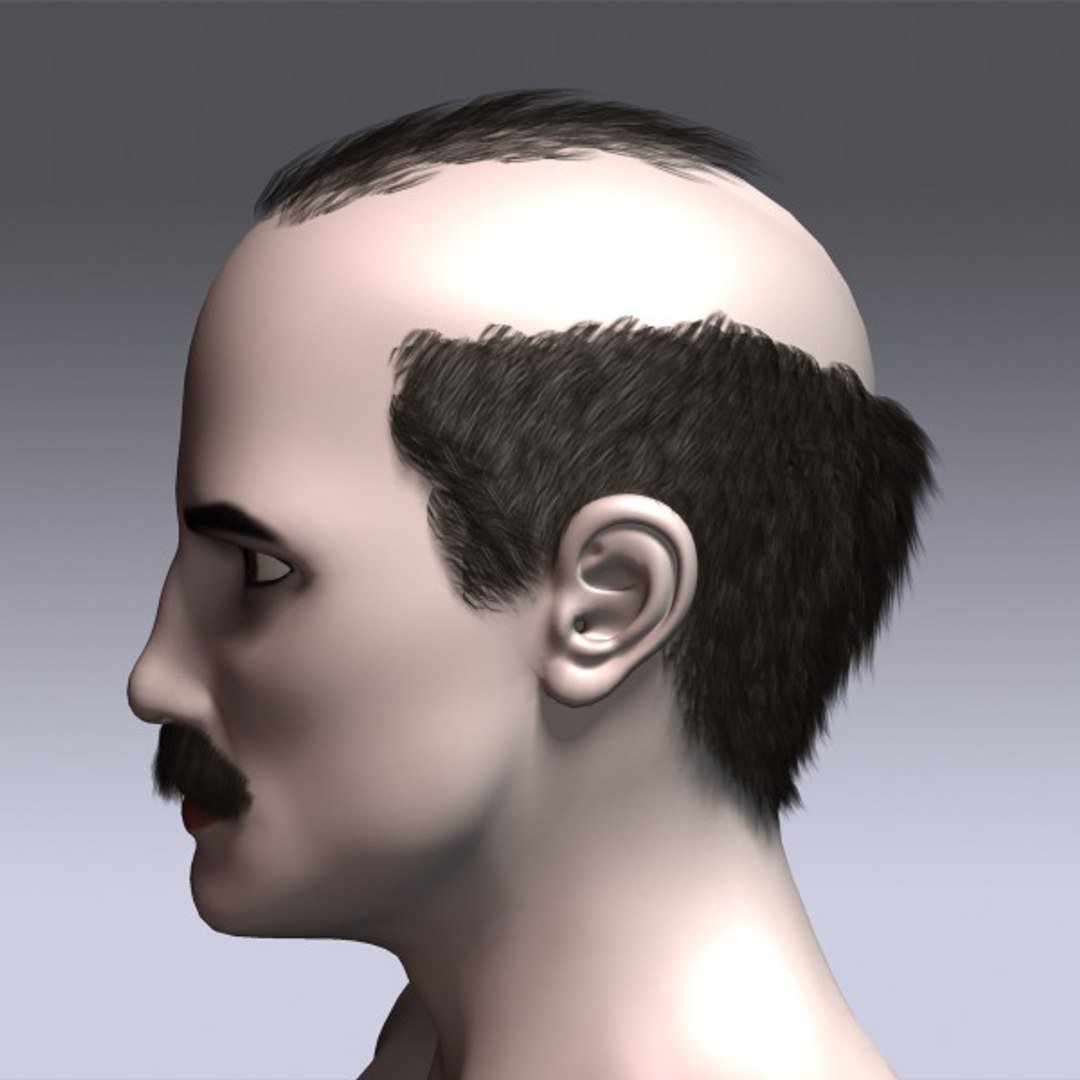 Steven Hair 3d Model
