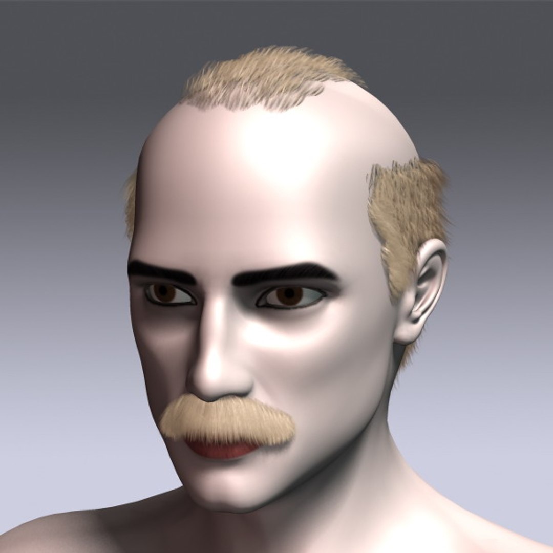 Steven Hair 3d Model