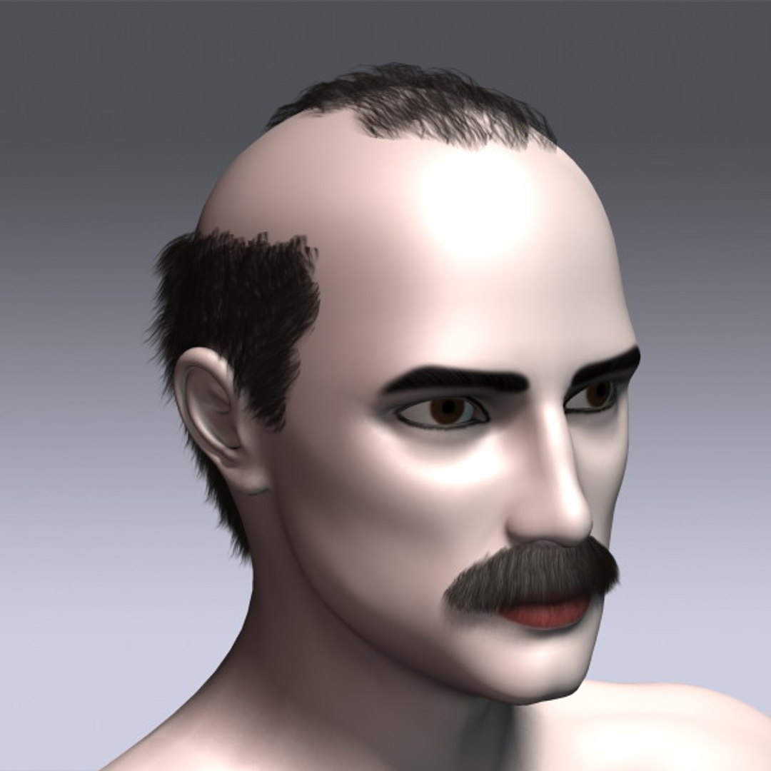 Steven Hair 3d Model