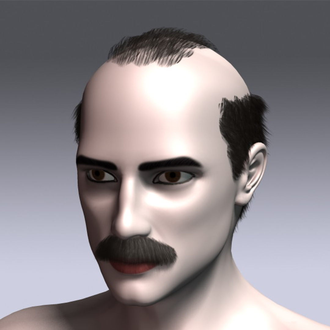 Steven Hair 3d Model