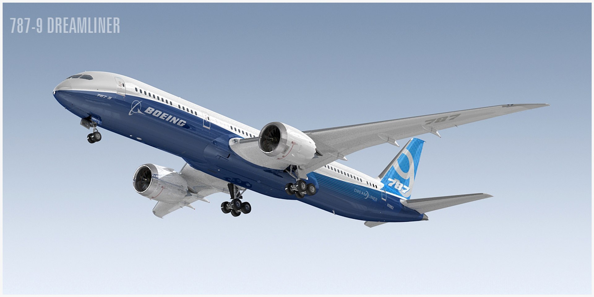 3D Boeing 787 Dreamliner Family - TurboSquid 1475968