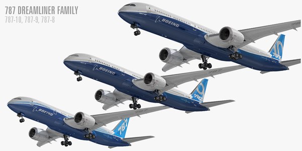 Boeing 787 3D Models for Download | TurboSquid
