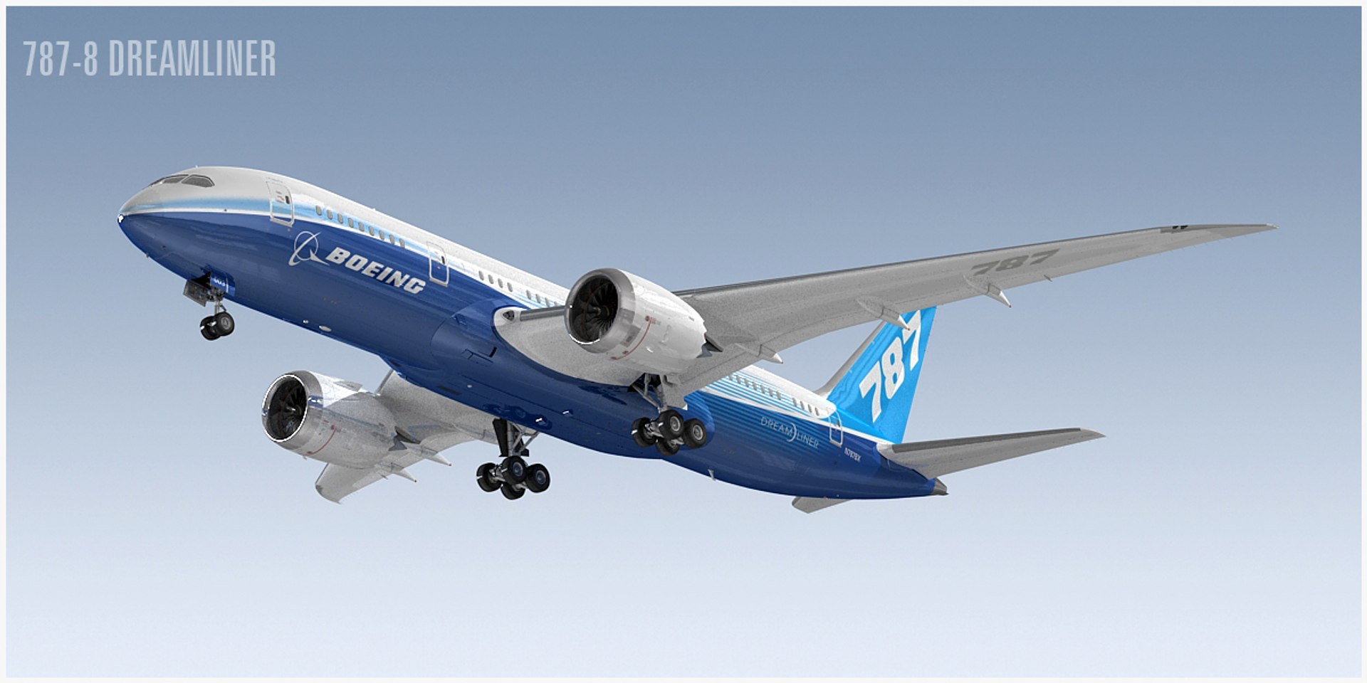 3D Boeing 787 Dreamliner Family - TurboSquid 1475968
