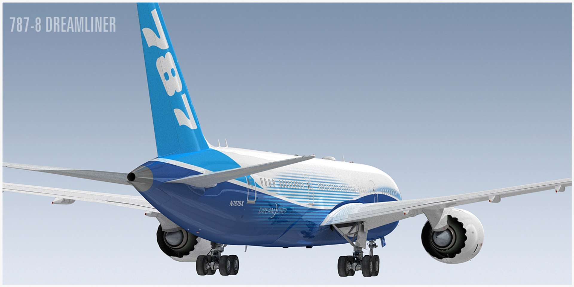 3D Boeing 787 Dreamliner Family - TurboSquid 1475968