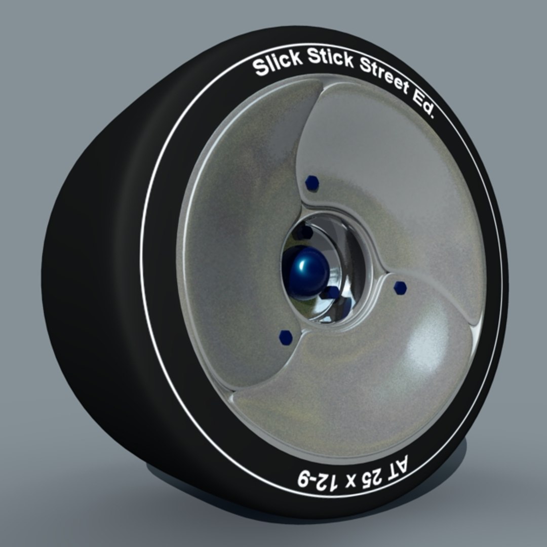 3d Slick Stick Racing Wheel