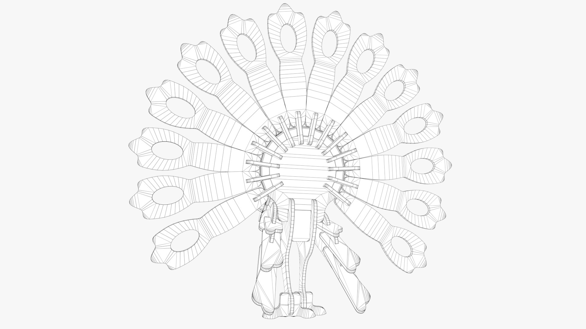 3D Peacock Laser Cut Animation Model - TurboSquid 1600288