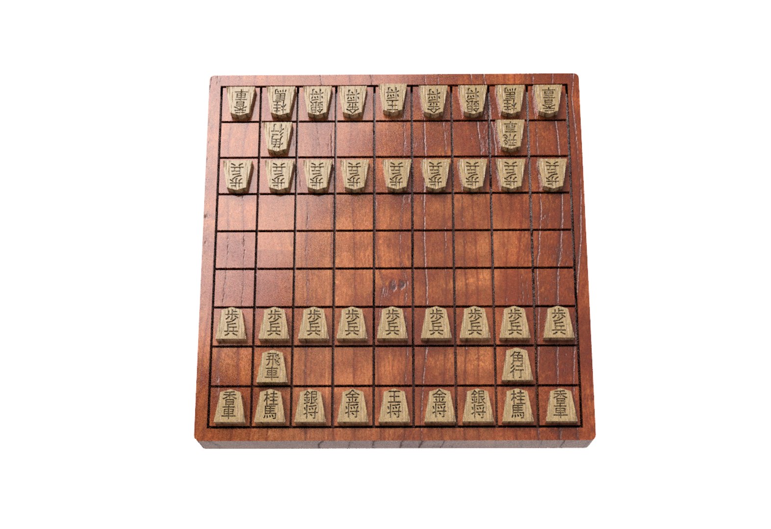 Dwg Japanese Chess Shogi