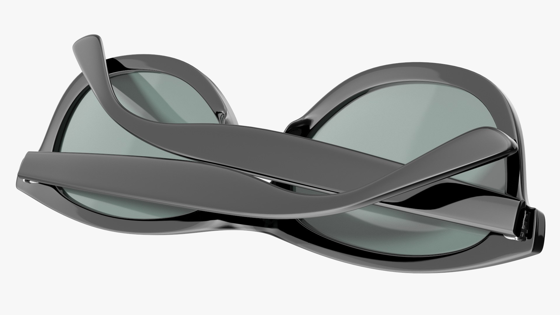 Classic Sunglasses Folded 3D Model - TurboSquid 2217449