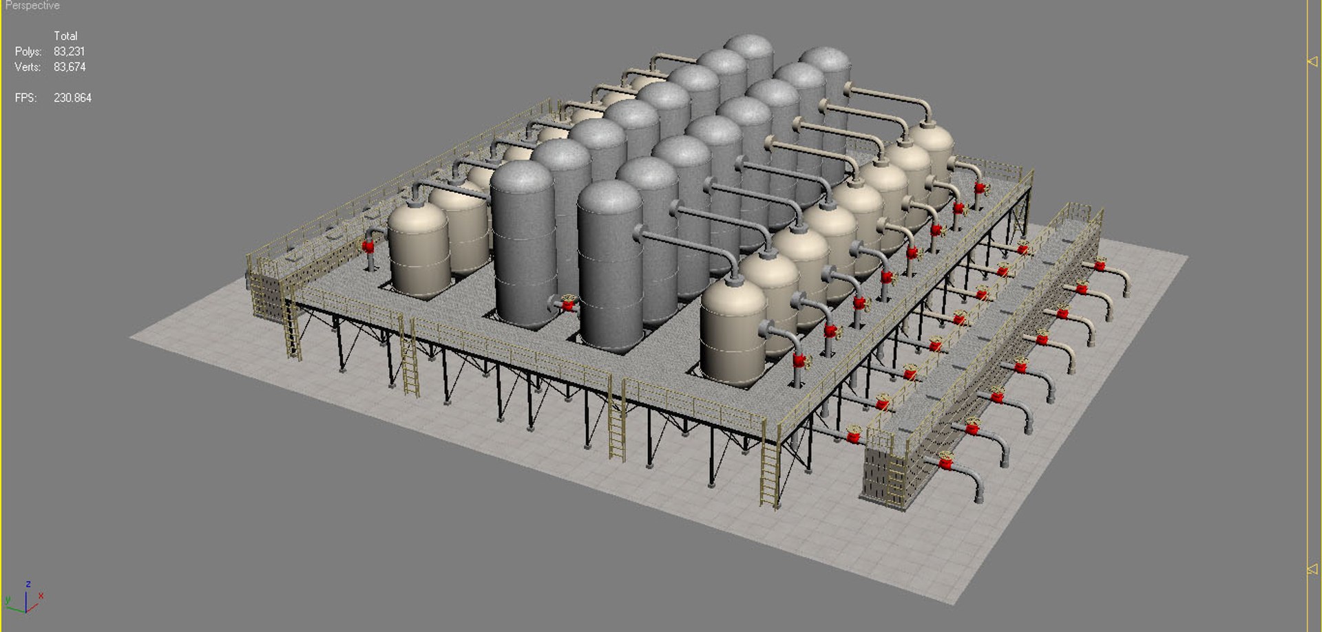 Industrial Element 8 3D Model - TurboSquid 1529029