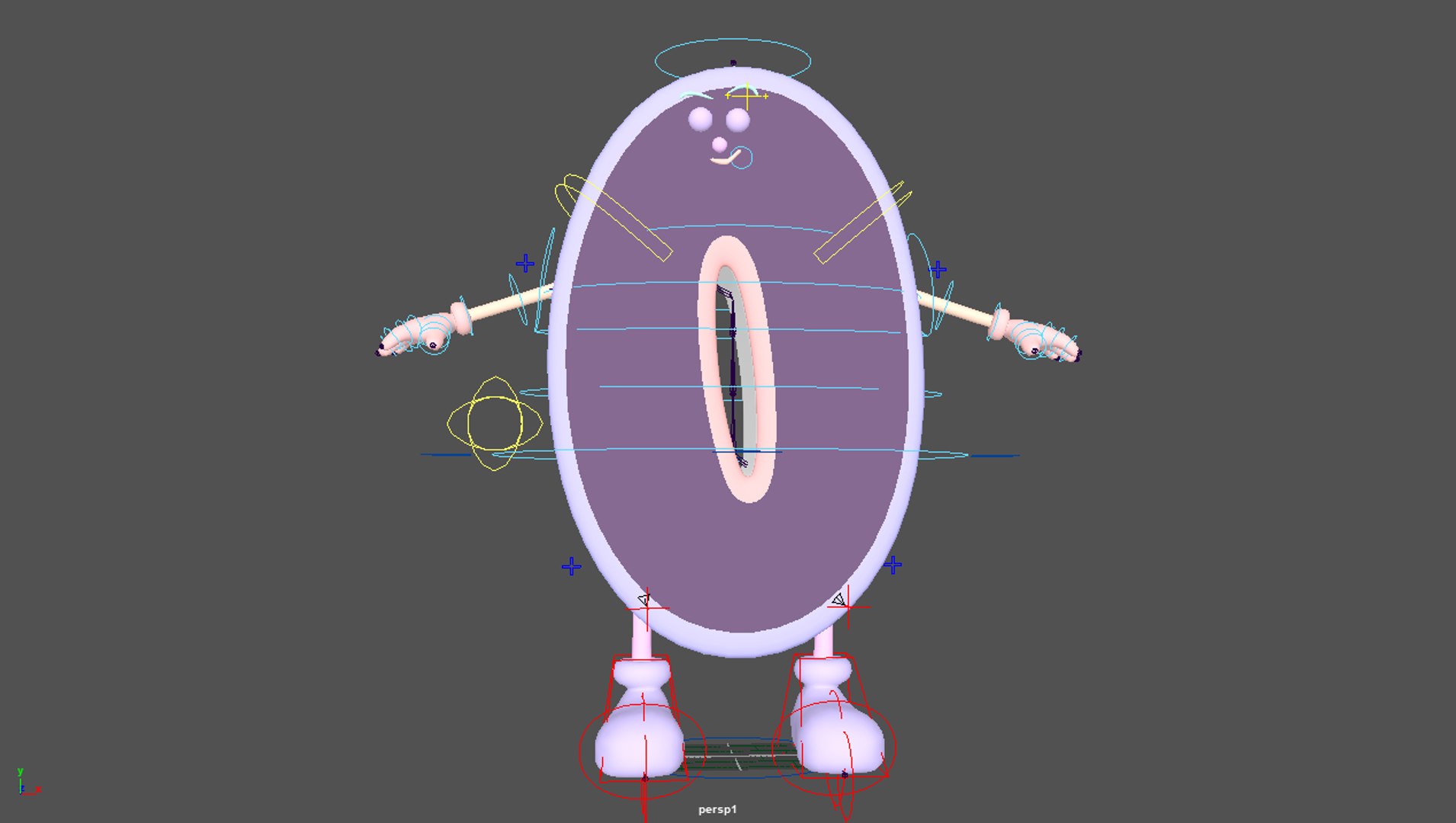 Numbers Rigged 3D Model 3D Model - TurboSquid 2250275