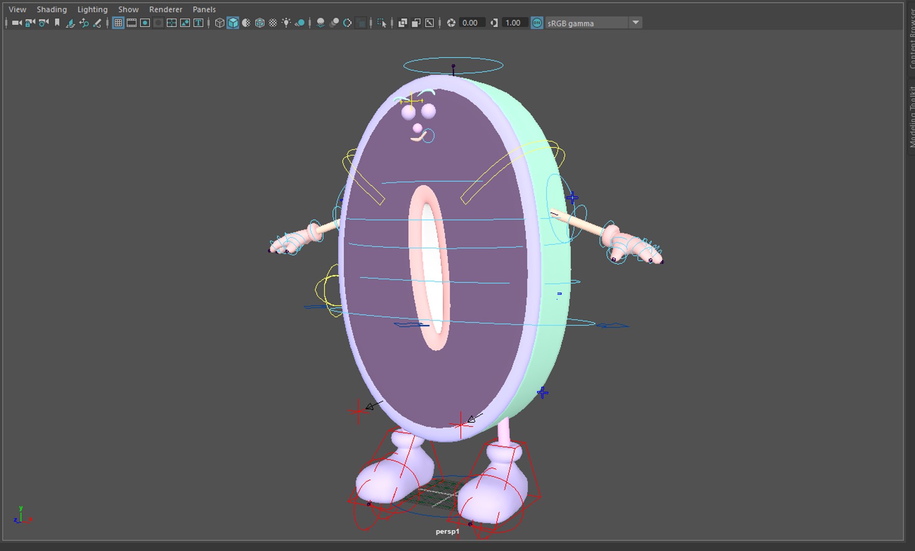 Numbers Rigged 3D Model 3D Model - TurboSquid 2250275