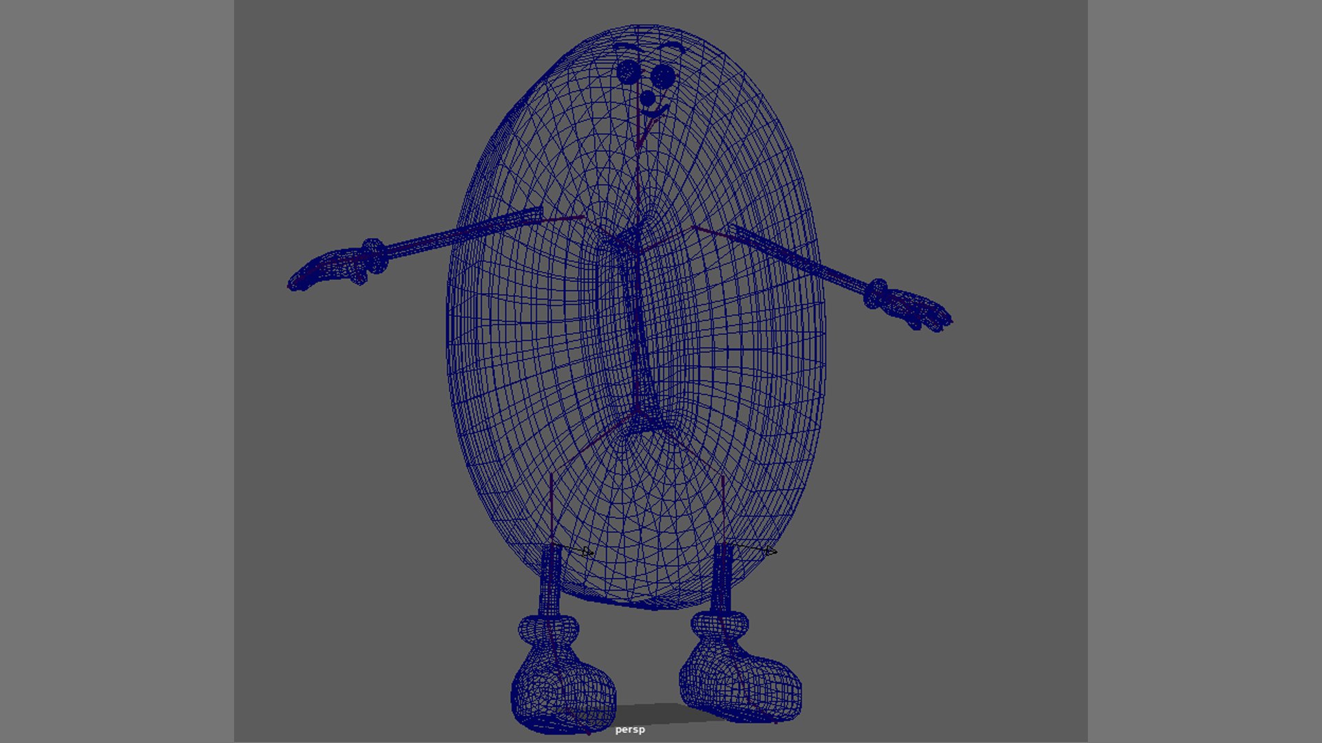 Numbers Rigged 3d Model 3d Model Turbosquid 2250275