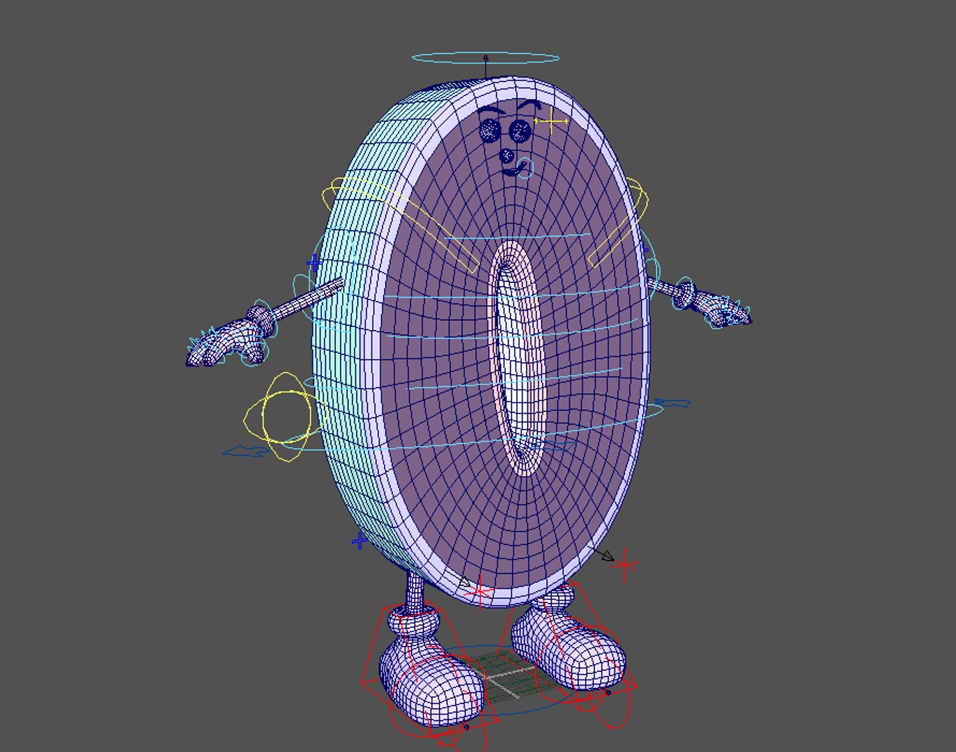 Numbers Rigged 3D Model 3D Model - TurboSquid 2250275