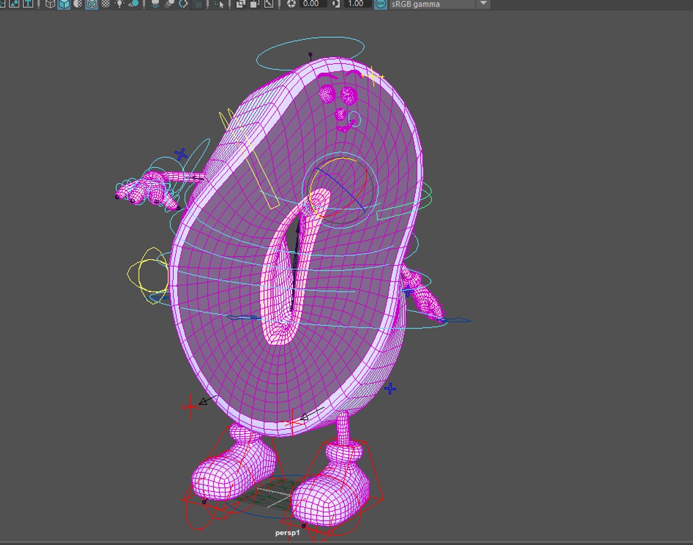 Numbers Rigged 3D Model 3D Model - TurboSquid 2250275
