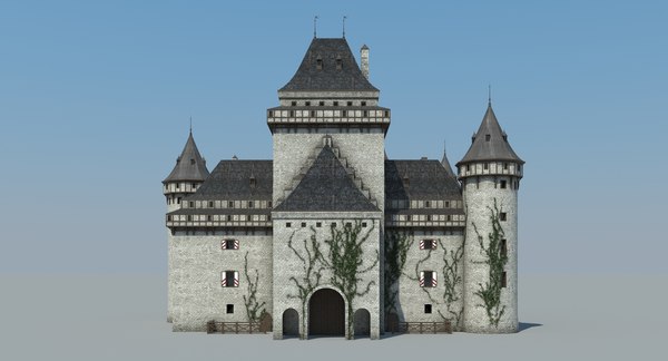 castle landmark 3d model
